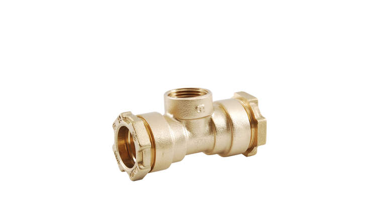 AVK Messing T-Rør m/innvendig gjenge - Oldroyd